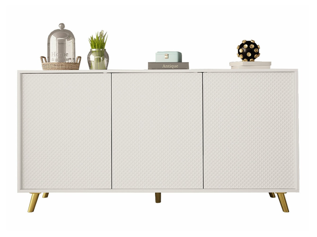 Placard Merced F102 (Blanc) - Meubles de salon | Mobilier1.fr