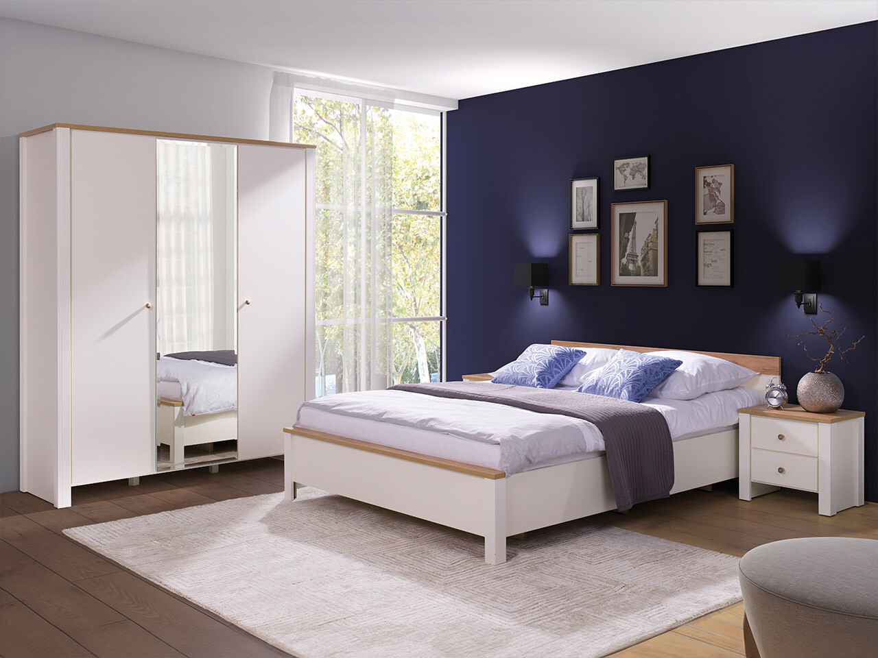 Set de chambre Toledo J123 - Meubles de chambre | Mobilier1.fr